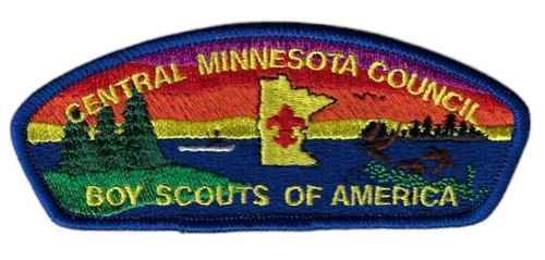 Boy Scouts Of America Central Minnesota Council CSP Patch BL Bdr ...