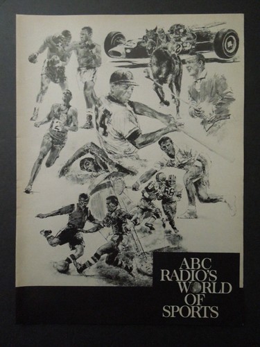 1967 ABC RADIO'S WORLD OF SPORTS Magazine Ad | eBay