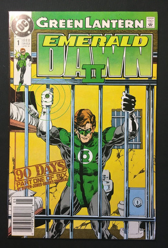 Green Lantern Emerald Dawn 2 Issue 1 Mark Bright Cover 90 Days 1991 DC ...