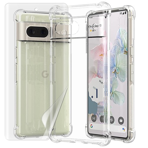 Ultra-Thin Hydrogel Screen Protector TPU Case for Xfinity Mobile Google ...