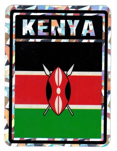 Pack Of 3 Kenya Country Flag Reflective Decal Bumper Sticker DC-126 | eBay