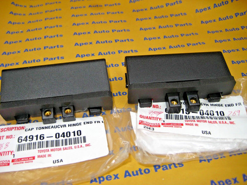 Toyota Tacoma Tonneau Cover Hinge End Cover Cap Left and Right Front ...