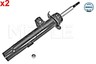 MEYLE x2 Shock Absorber For BMW E82 E81 E87 04-13 31316786017 | eBay