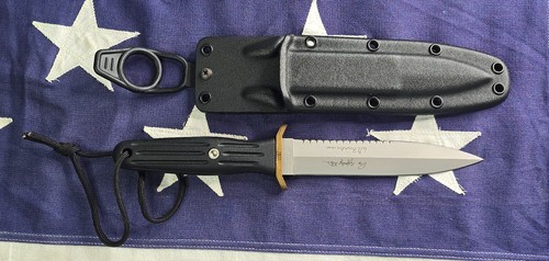 Rex Applegate Fairbairn Boker Solingen Fixed 6" Blade Combat Knife | eBay