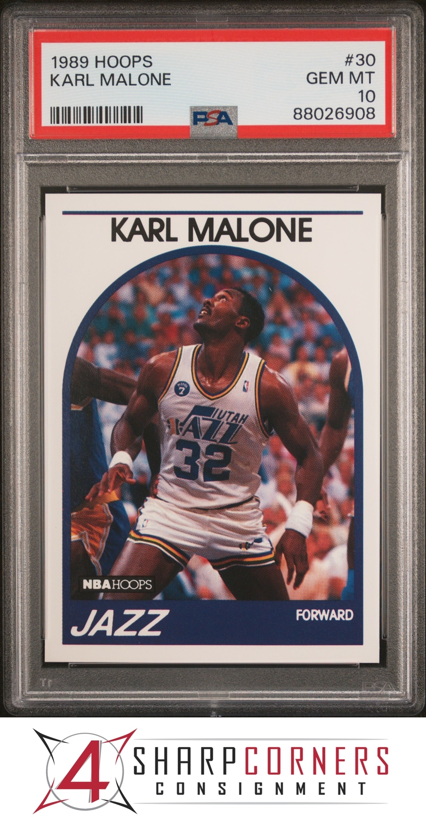 Karl Malone 1989 Hoops #30 Base Price Guide - Sports Card Investor