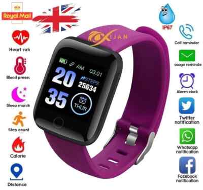Blood Pressure Smartwatches for sale | eBay