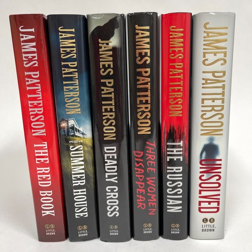 James Patterson Unsolved The Red Book First Edition Hardcover Books Lot ...