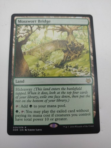 2016 Magic: The Gathering Nissa vs Ob Nixilis Duel Decks Mosswort ...