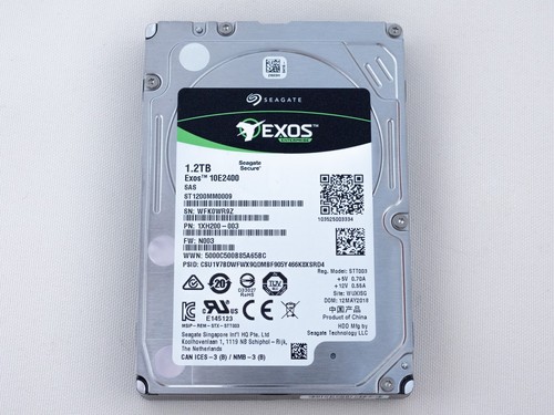 Seagate Exos 10E2400 1.2TB ST1200MM0009 SAS Hard Drive 10000RPM 2.5 ...