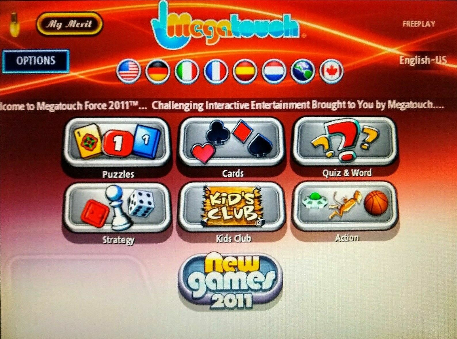 Megatouch Force Ion Touchscreen Upgrade Update Disk CD DVD Merit Bar ...