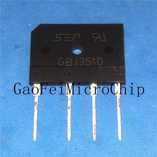 5PCS GBJ3510 GBJ 3510 35A 1000V DIP-4 Rectifier bridge of ...