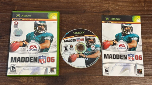 Madden 06 2006 NFL Football XBOX - TESTED - Fast Shipping | eBay