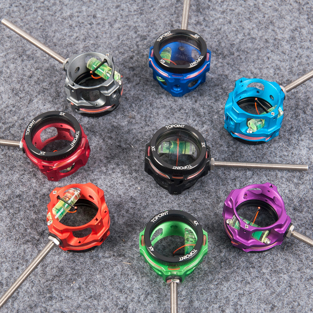 Topoint Compound Bow Sight Scope With Lens For Target shooting ...