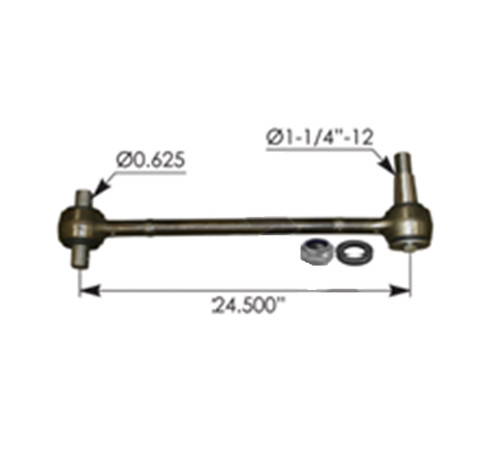 Torque Rod 24.500in Mack Part# 17QF463P245, TMR522 | eBay