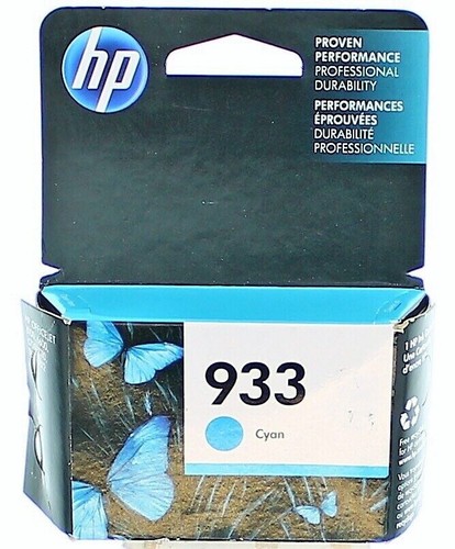 Genuine HP 933 Cyan OfficeJet 6100 6600 6700 7510 7110 7610 7612 ...