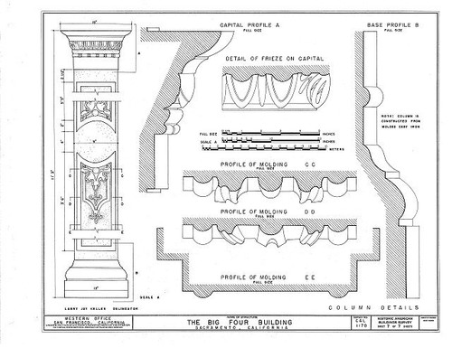 Big Four Building,220-226 K Street,Sacramento County,CA,California,HABS ...