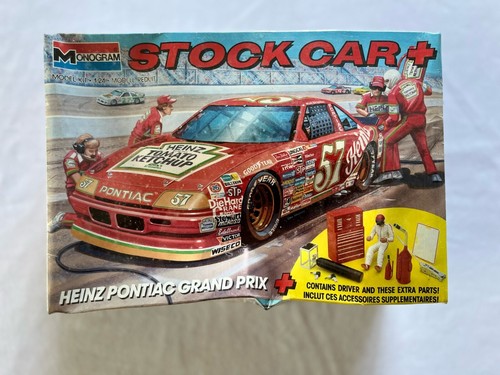 Monogram Heinz Pontiac Grand Prix Stock Car #2914 1/24 Scale Model Kit ...