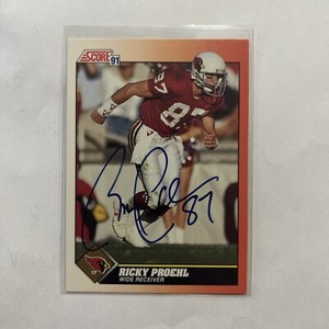 Ricky Proehl on SportsCollectors.Net