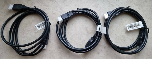 LOT OF 3 750-A0N07-0011 750.A0N07.0011 COXOC DISPLAYPORT CABLE 1.7M | eBay