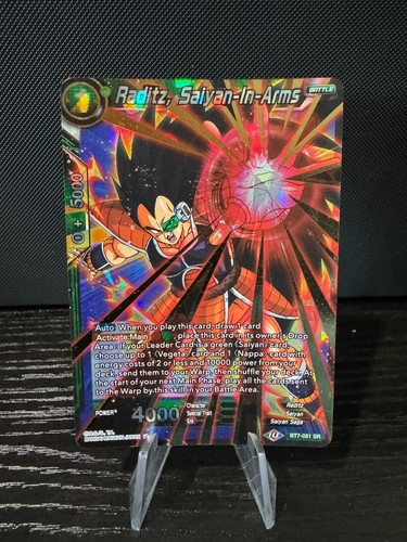 Dragon Ball Super Card Game | Raditz, Saiyan-in-Arms | BT7-051 SR ...