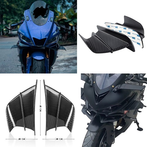 For YAMAHA R15 R25 R3 R6 R1 FZ1 FZ6 FZ8 Aerodynamic Fixed wind Wing Kit ...