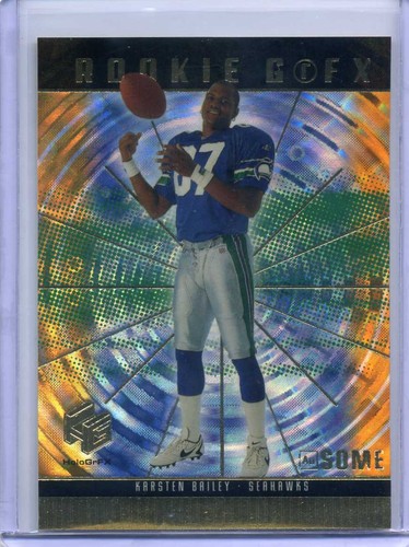 KARSTEN BAILEY 1999 Upper Deck HoloGrFX AUSOME PARALLEL ROOKIE #83 ...