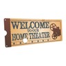 Movie Room Metal Sign; Wall Decor for Home Theater or Family Room | eBay