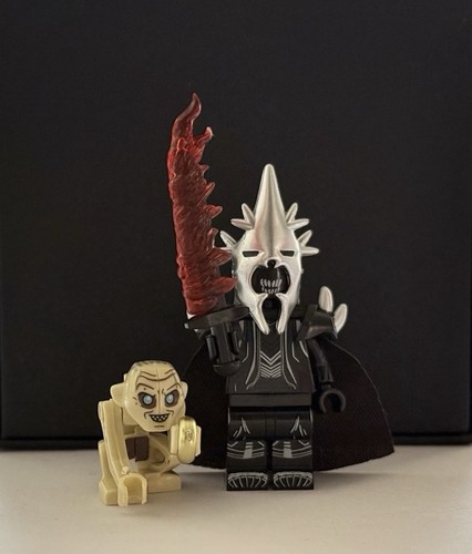 LEGO Witch King Of Angmar With Flame Sword Minifigure Lord of the Rings ...