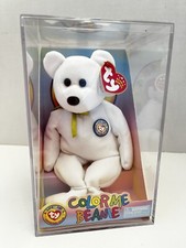 Color Me Beanie Birthday Kit - Bear - Beanie Babies - Beaniepedia