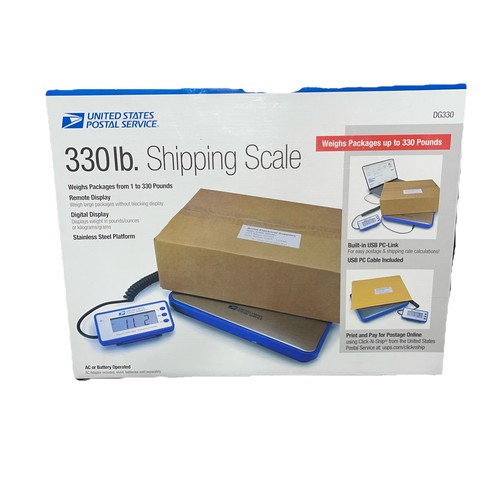 Rare 330LB Heavy-Duty Digital Scale | USPS Parcel Shipping-Commercial ...