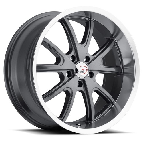 VISION 143 Torque 20X8.5 5X114.3 Offset 32 Gunmetal Machined Lip ...