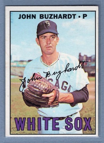 1967 Topps #178 John Buzhardt EX G0416B | eBay