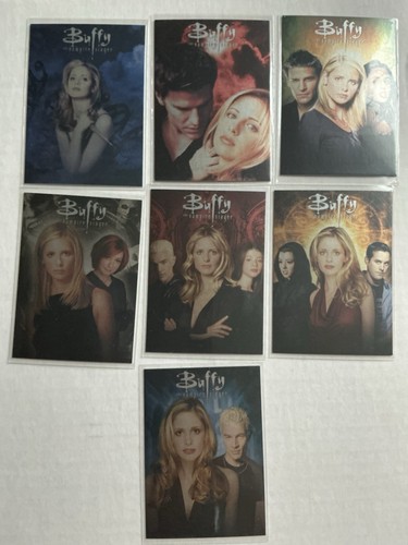 Buffy Vampire Hunter Rittenhouse 7 Card Set C1-c7 | eBay