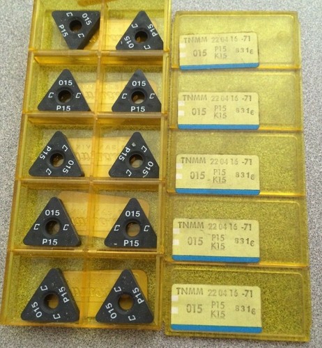 SANDVIK Coromant TNMM 22 04 16 71 015 P15 K15 Lathe Carbide Inserts 10 Pcs 831E | eBay