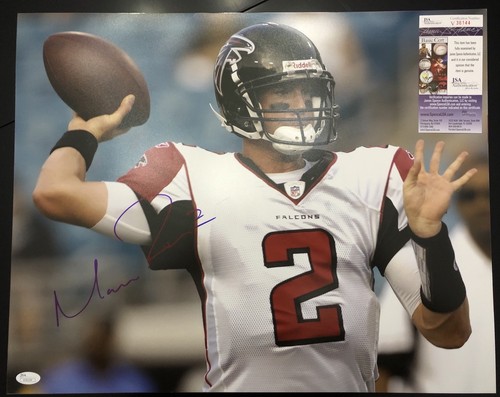 Matt Ryan Signed 16x20 Atlanta Falcons Photo JSA COA | eBay