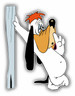 DROOPY DOG I'm So Happy Funny Cartoon Vinyl Sticker Decal WALL *SIZES ...