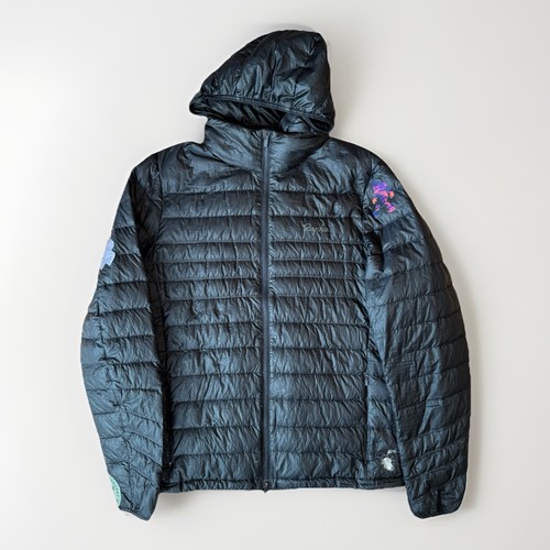 Rapha Explore Down Jacket Medium Black Full Zip Insulated Cycling ...