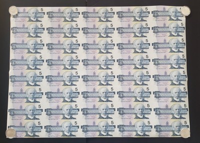 Bank of Canada Paper Money Uncut Sheets for sale | eBay