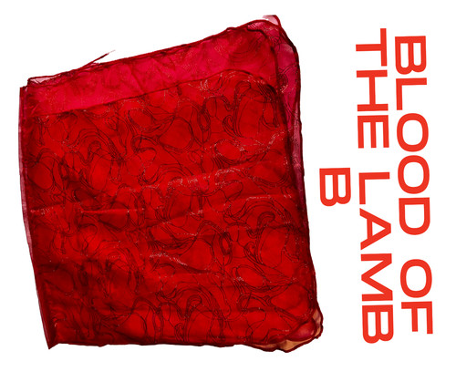 WORSHIP FLAGS BLOOD OF THE LAMB VER B set of two - size 30"x 30" color ...