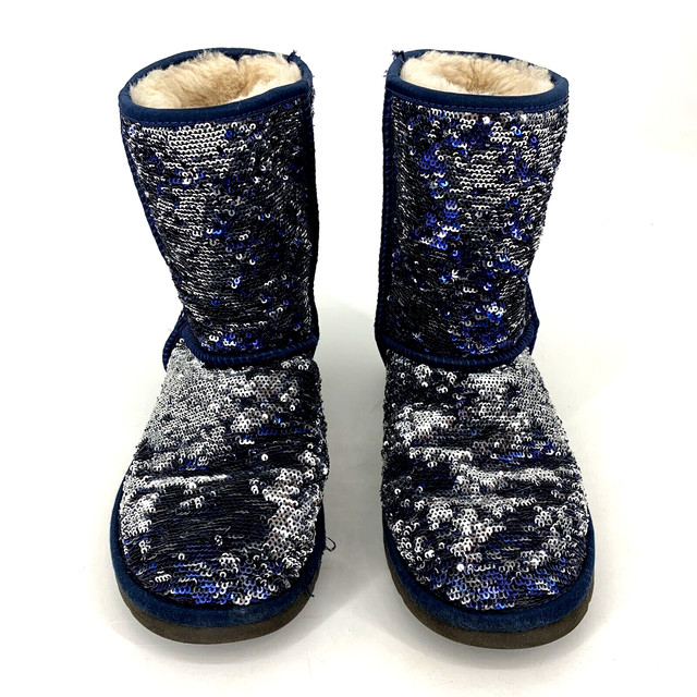 Light Blue Sparkly Uggs