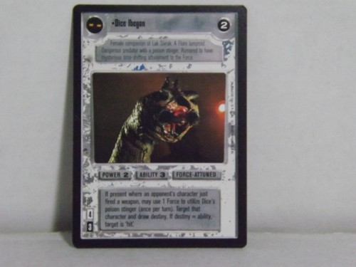 Star Wars CCG Card "Dice Ibegon" (Light Side) | eBay