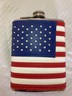 8oz Stitched American Flag Flask | eBay