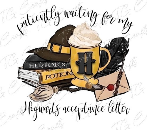 sublimation transfers ready to press hogwarts letter hufflepuff | eBay