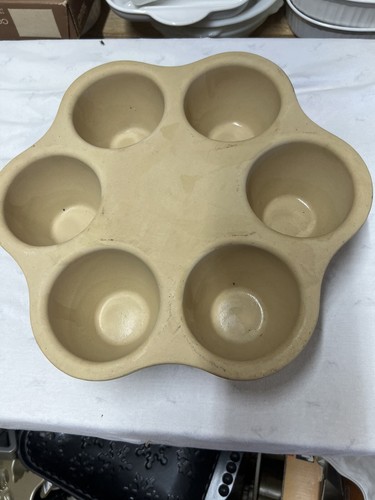 Pampered Chef Single Serving Muffin-Meatloaf Stoneware Pan #1373 | eBay