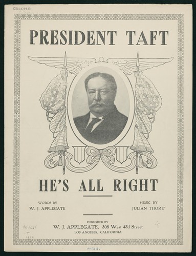 WILLIAM HOWARD TAFT CAMPAIGN AD GLOSSY POSTER PICTURE PHOTO PRINT ...