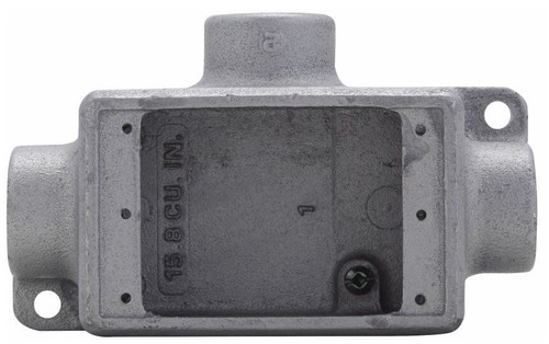 Crouse-Hinds FDCT2-SA, 1-Gang, 3/4", Aluminum, FDCT, Deep, Cast Device ...
