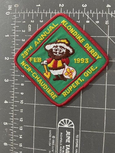 Canadian Boy Scouts of Canada 29th Klondike Derby NCR-Chaudiere Rupert ...