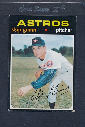 1971 Topps #741 Skip Guinn Astros VG/EX *1856 | eBay