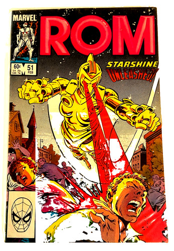 ROM #51 - 1981 - Bronze Age - Marvel Comics - Starshine Unleashed ! | eBay