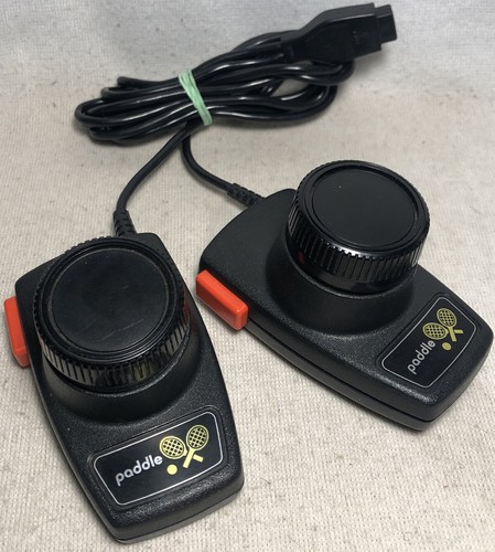 Atari 2600 Paddle Controllers Original Vintage Pong Tennis Joysticks | eBay